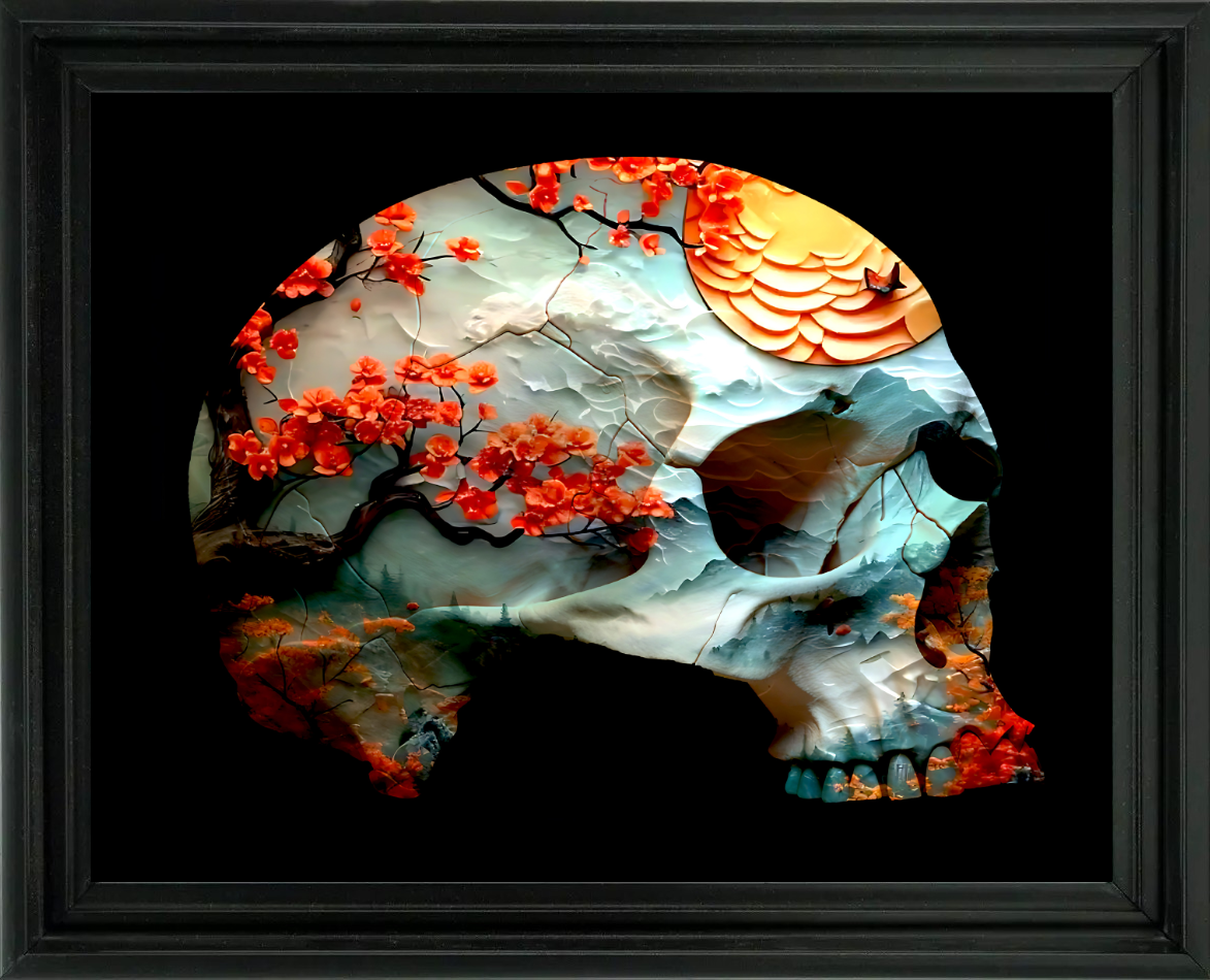 Japanese Skull - The Brighton Box